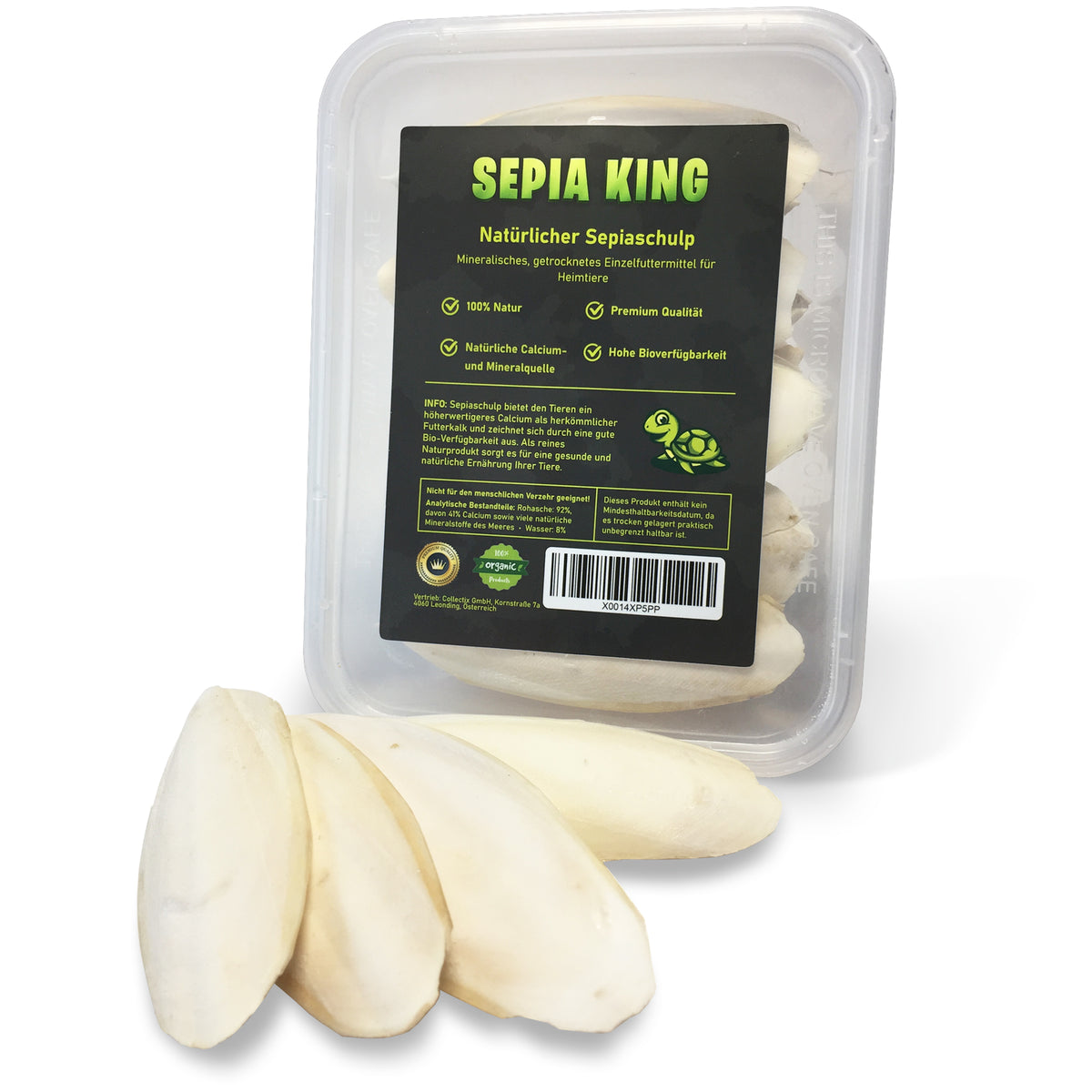 Sepiaschalen stabile Boxen – Sepia-King